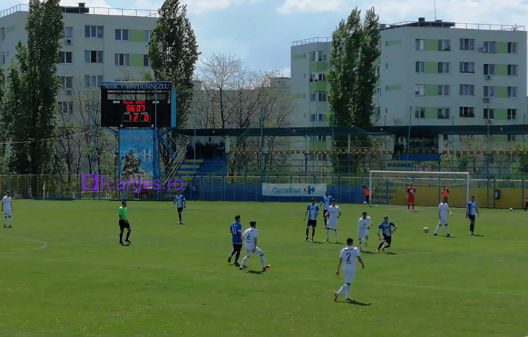 Daco-Getica București întrerupe seria victoriilor alb-violeților – FC Argeș